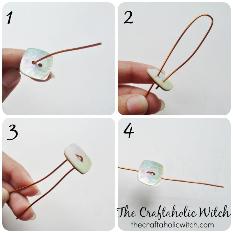 How to Make a Button Necklace Pendant (Easy 10 Min Project)