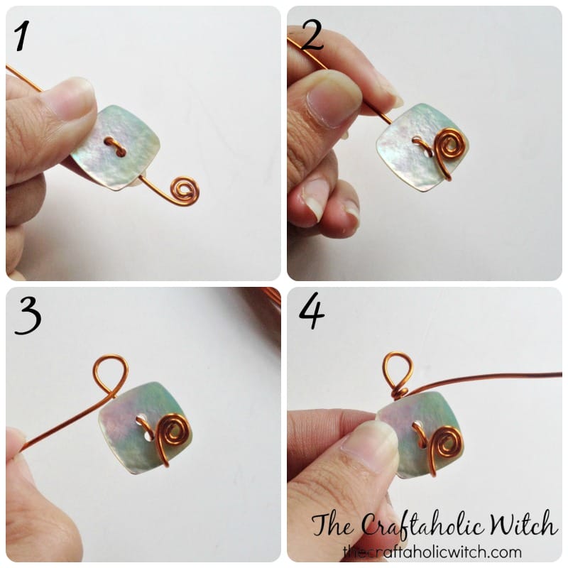 How to Make a Button Necklace Pendant (Easy 10 Min Project)