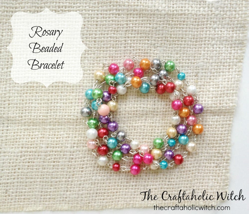 How to Make Rosary Bracelets at Home (Doubles as Necklace)
