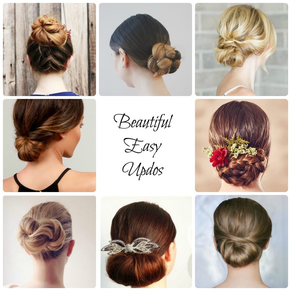 8 Beautyful Easy Updos | The Craftaholic Witch