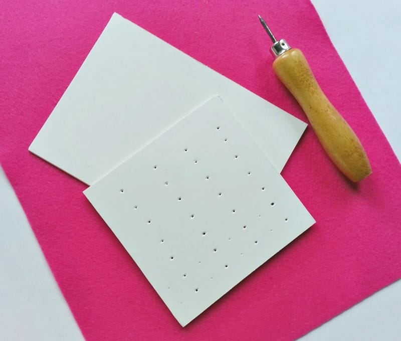 DIY Stud Earring Organizer (Super Easy to Make)
