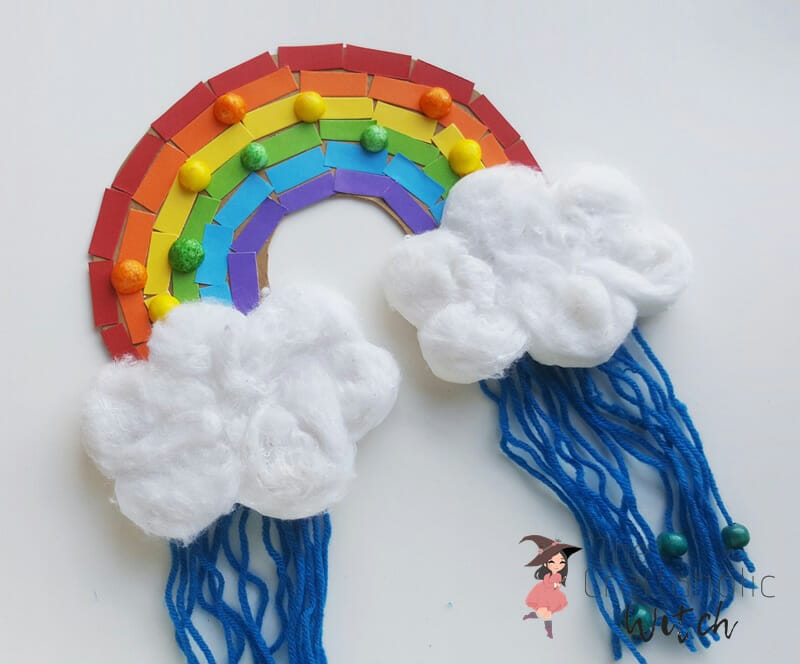 How to Make a Rainbow Craft for Kids (with Free Template) | The ...