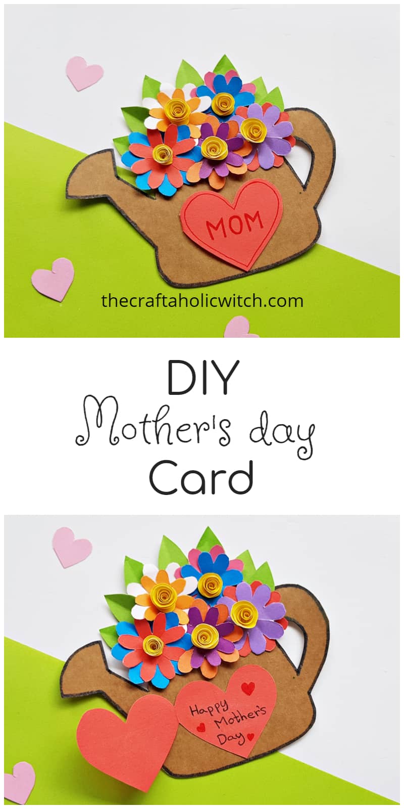 DIY Mother's Day Card (with free Printable Template)