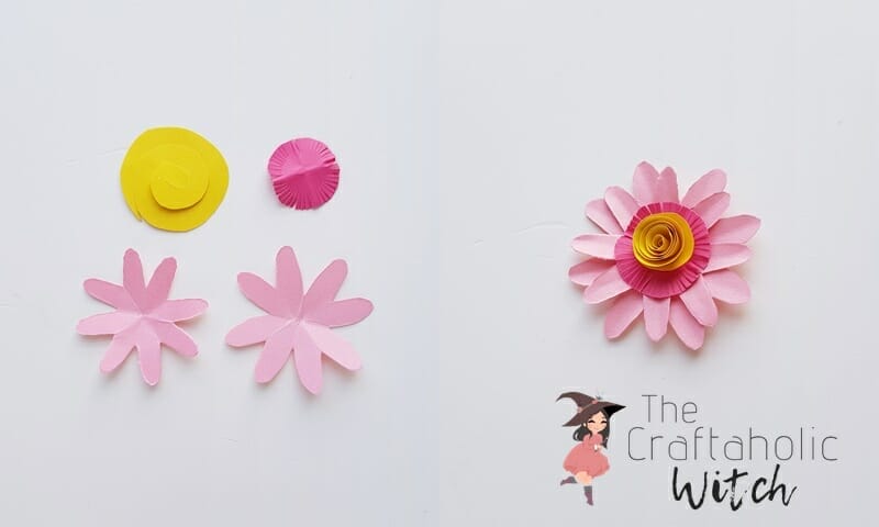 DIY Paper Flower Wreath (with 6 Paper Flower Templates)