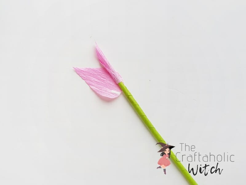 DIY Paper Flowers With Stems (Easy Tropical Ginger Flower)