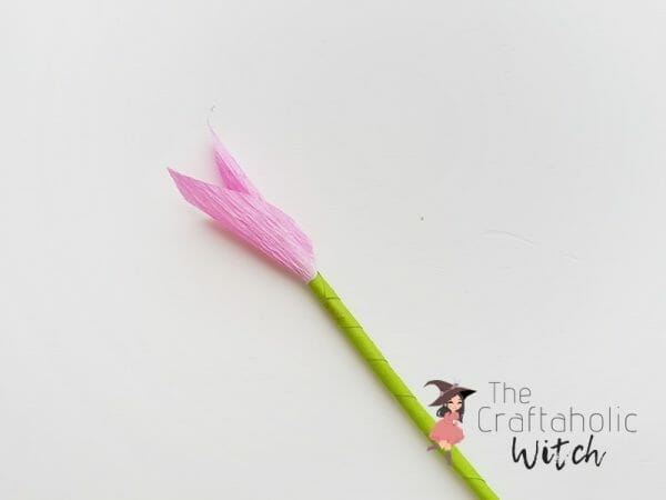 DIY Paper Flowers With Stems (Easy Tropical Ginger Flower)