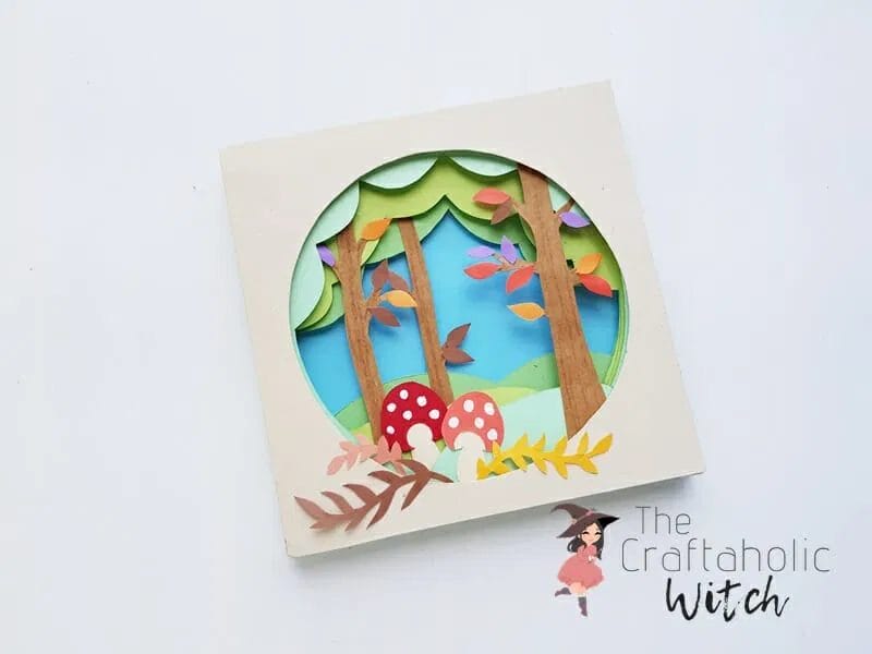 How to Make a 3D Layered Paper Art Scene (+ Free Template)