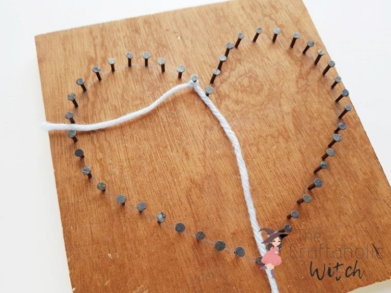 Easy DIY Heart String Art for Beginners (+ Free Template)