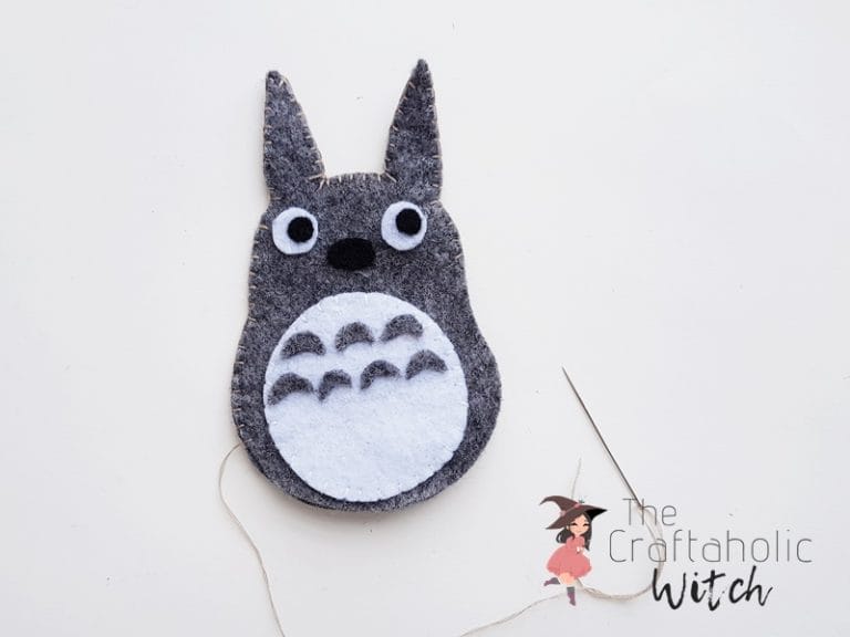 DIY Totoro Plush | Only 8 Step Tutorial & Free Plush Pattern