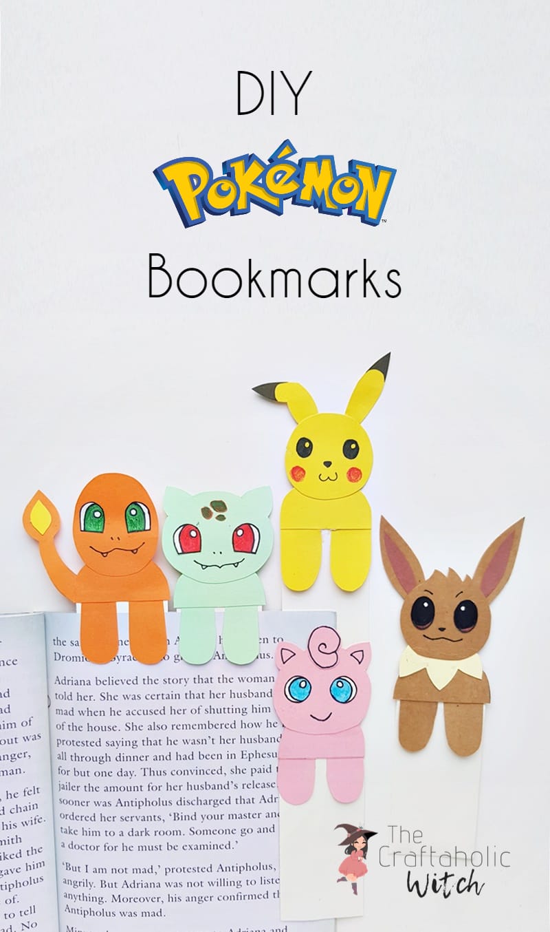 How to Make Pokemon Bookmarks (+ 4 Free Templates)