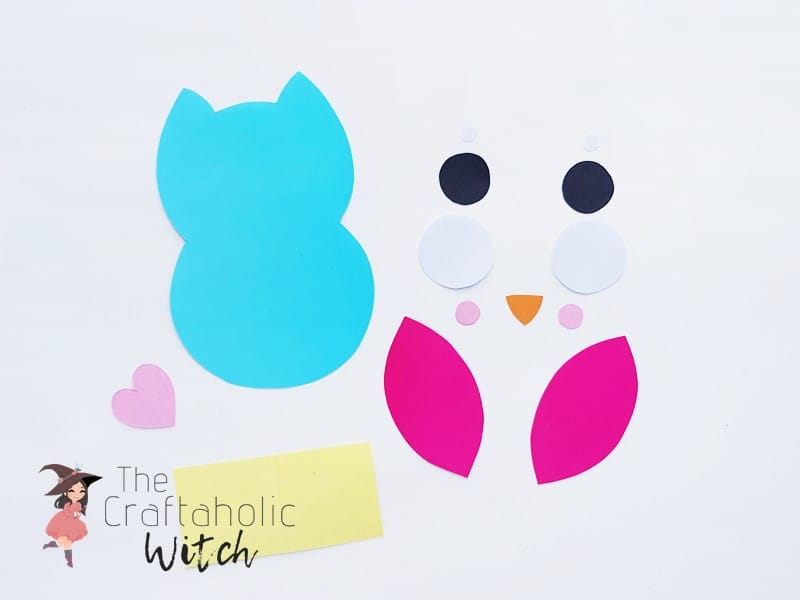 DIY Owl Valentine Card | The Craftaholic Witch