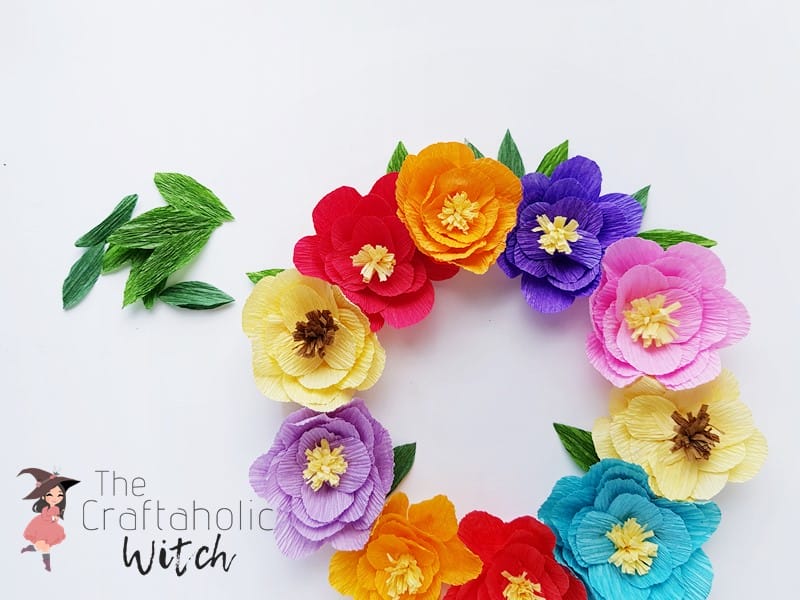 DIY Flower Wreath - Make a Pretty Spring Flower Wreath at Home