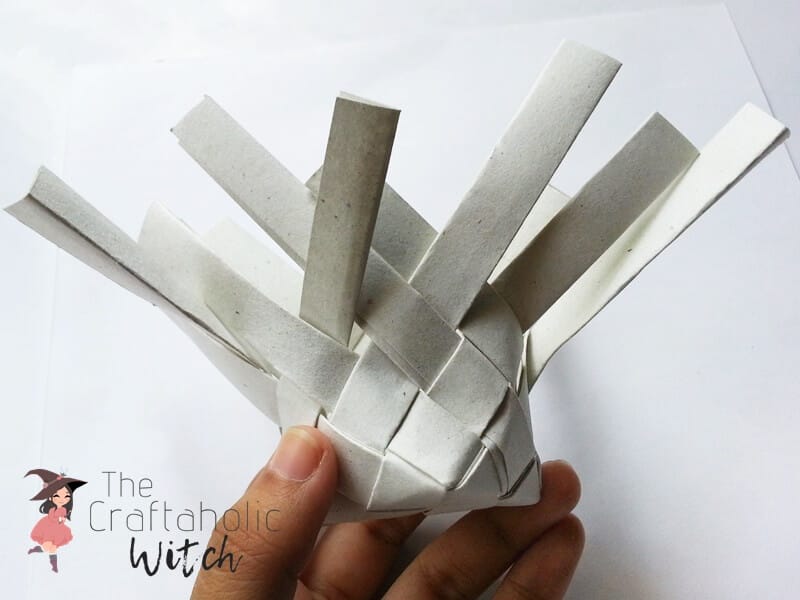 Recycled Paper Basket Weaving ( Easy Step-by-Step Tutorial )