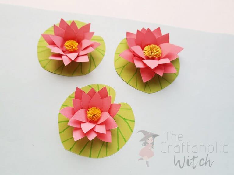 How to Make a Pretty Paper Lily (+ Free Printable Template)