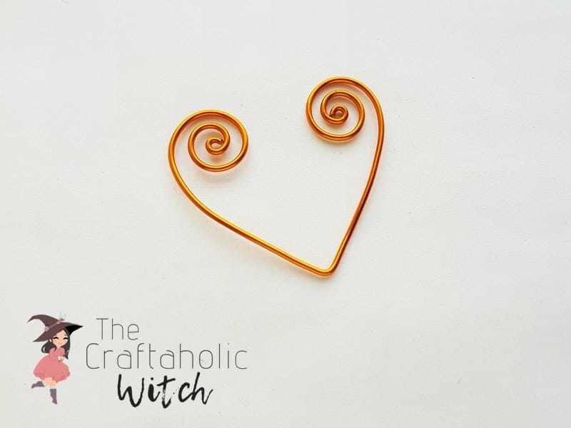How to Make a Unique Heart Bookmark with Wire (DIY Tutorial + Video)