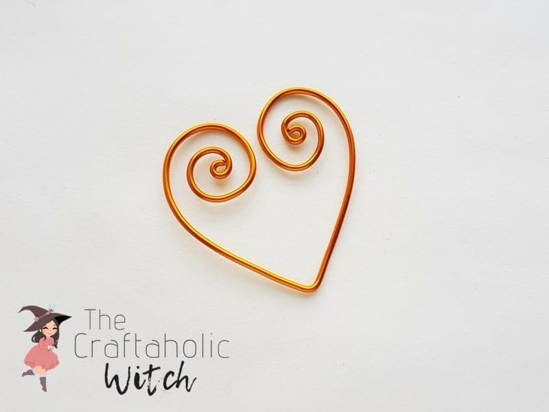 How to Make a Unique Heart Bookmark with Wire (DIY Tutorial + Video)