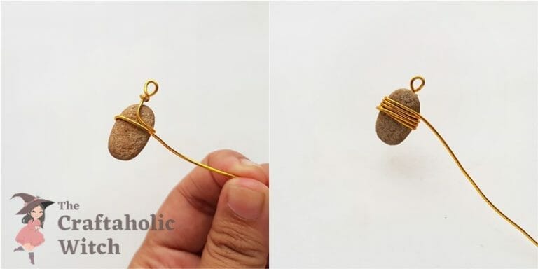 How to Wire Wrap Stones & Make Pendant (3 Easy Technique)
