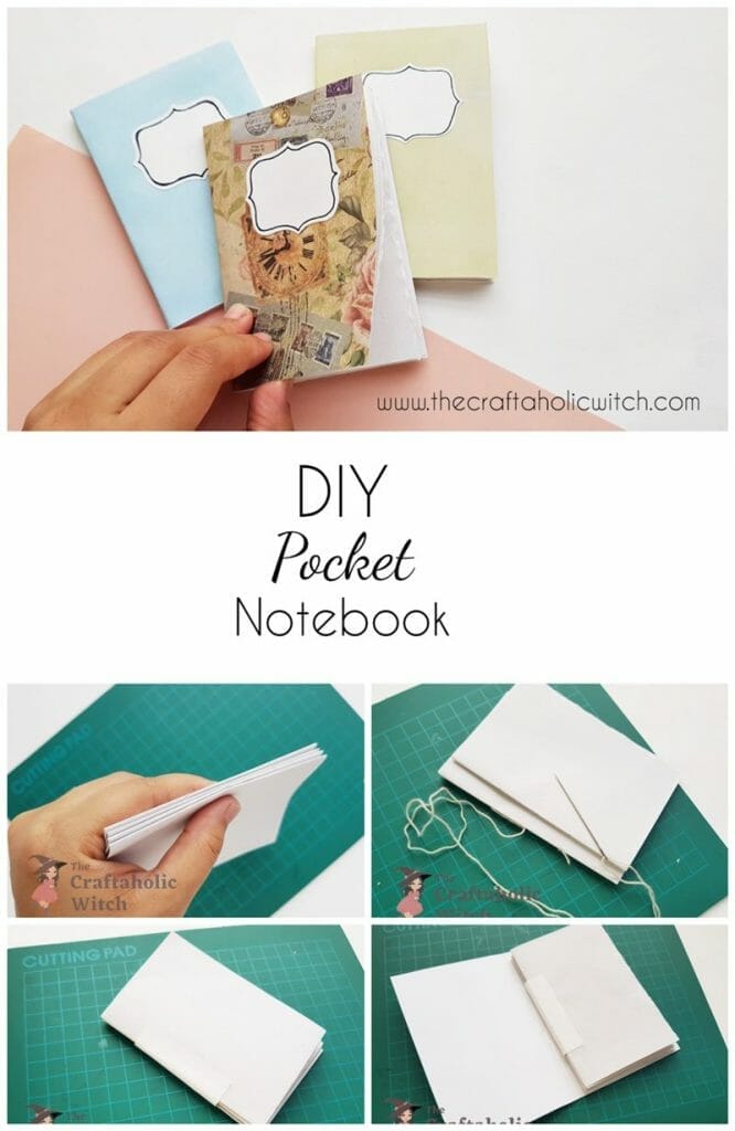 How to make a notebook in 10 Minutes (DIY Tutorial + Video)