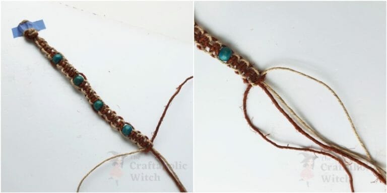 How to Make Hemp Bracelets (Easy Pattern for Beginners)