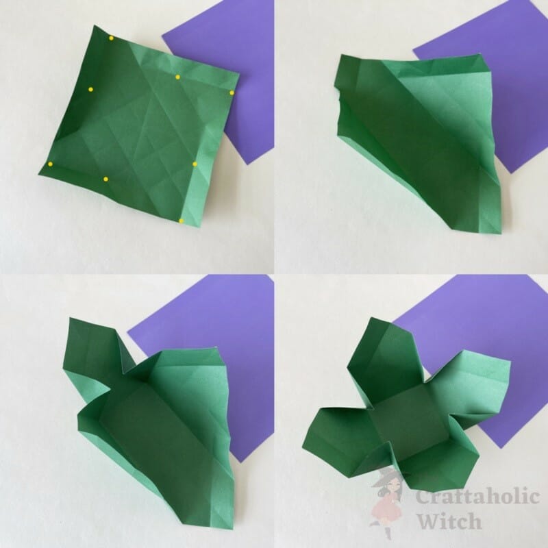 3 Ways of Making Origami Boxes with Paper & Lid (with Video)