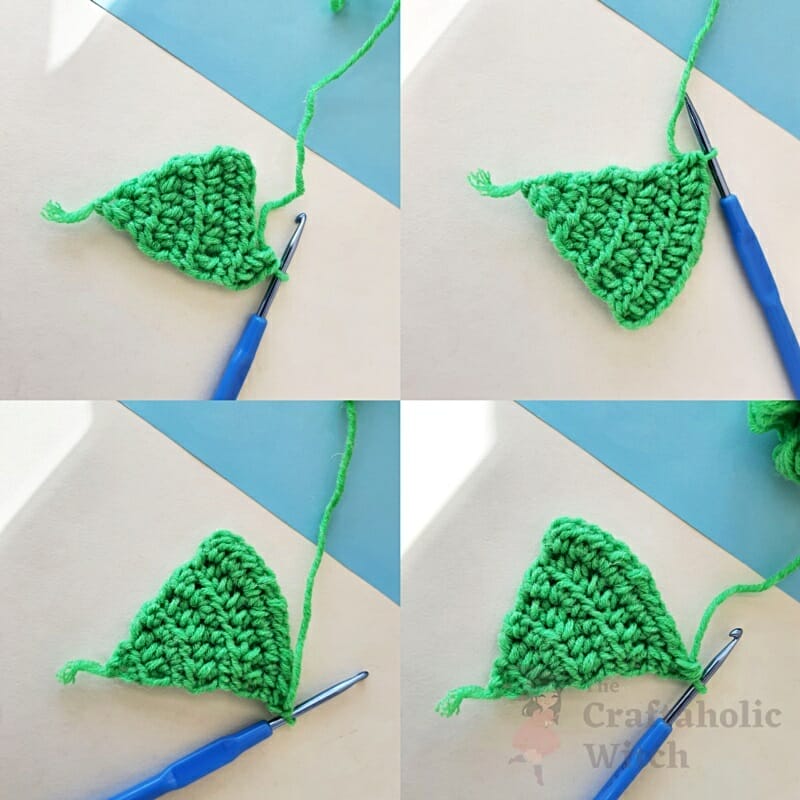 How to Crochet Christmas Tree (with Free Pattern) | The Craftaholic Witch