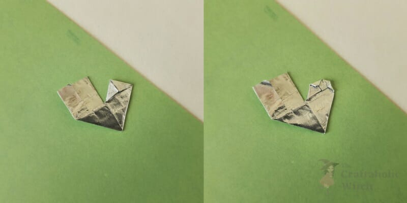 How To Make Gum Wrapper Hearts Folding Instruction Video