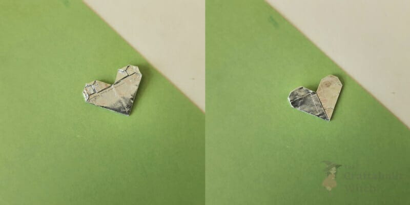 How to Make Gum Wrapper Hearts (Folding Instruction + Video)