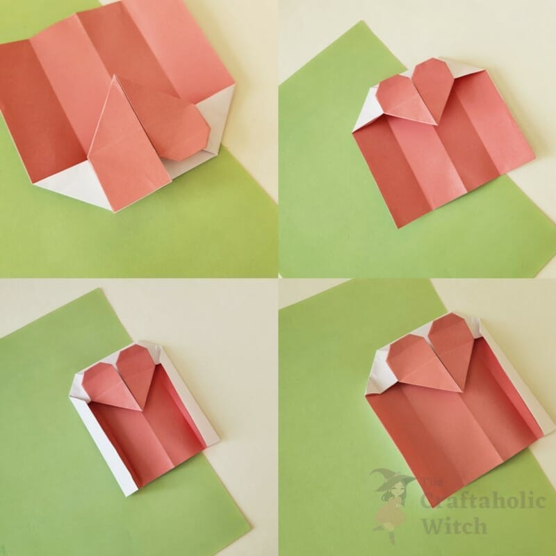 2 Ways to Make an Origami Heart Envelope (Instruction + Video) | The ...