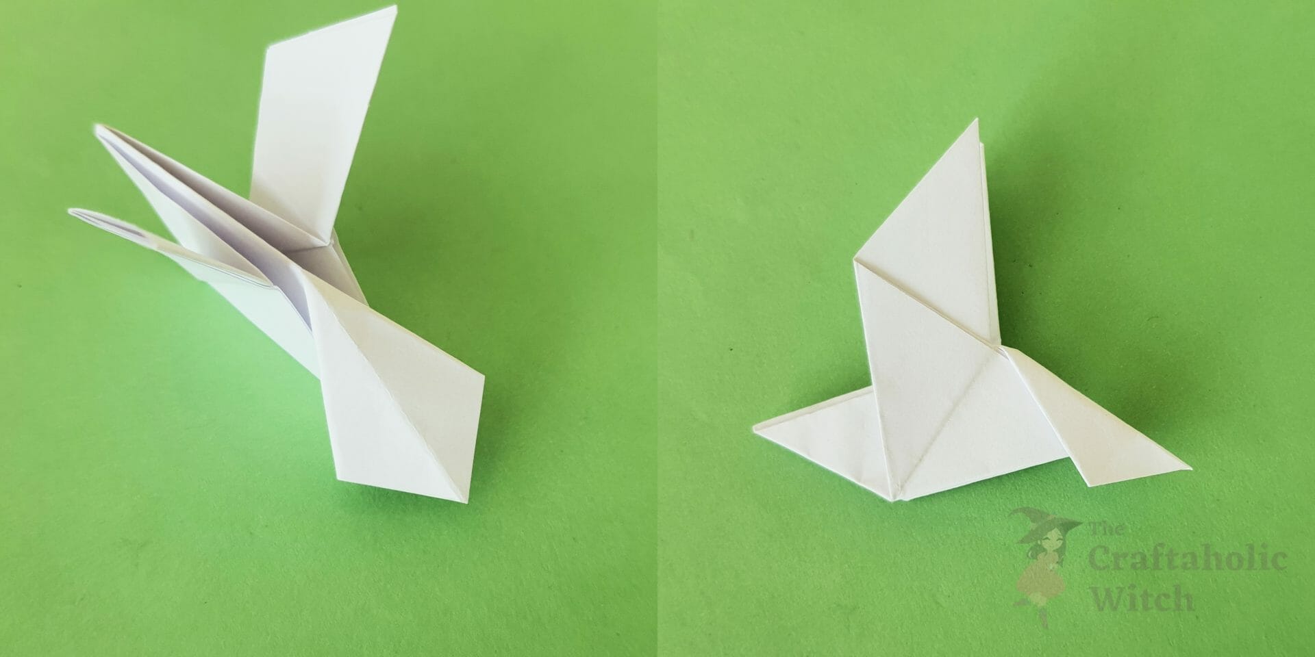 How to Make Origami Dove/Pigeon Birds (Instructions + Video)