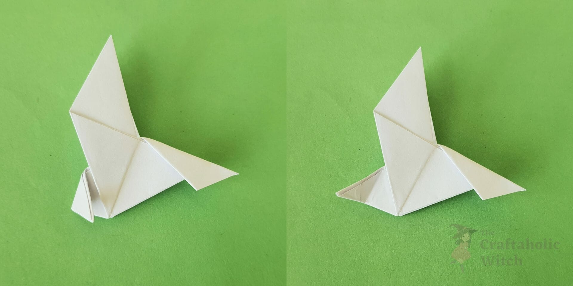 How to Make Origami Dove/Pigeon Birds (Instructions + Video)
