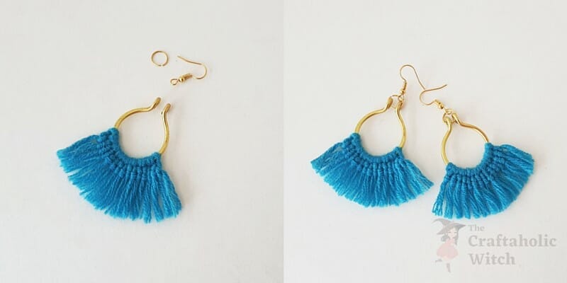 How to Make Macrame Earrings (Free Pattern) + Video Tutorial