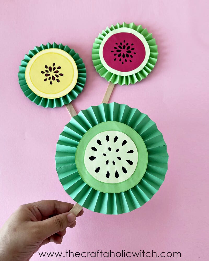 How to Make a Paper Fan (5 Free Templates) + Video Tutorial
