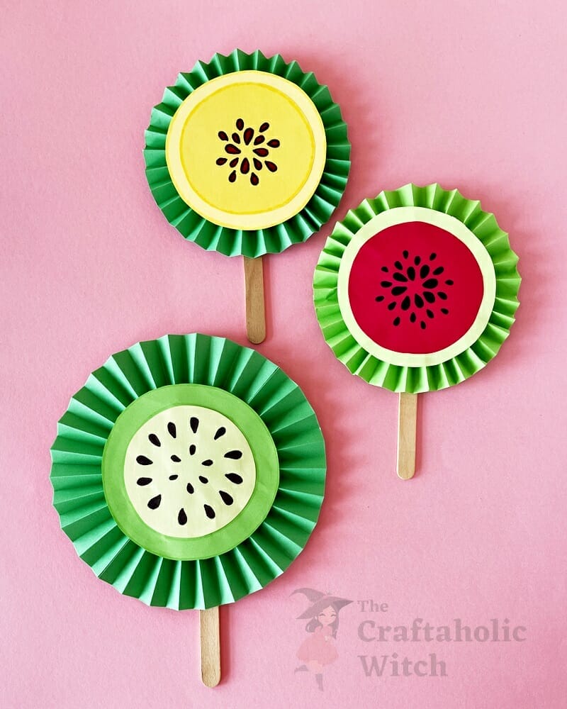 How to Make a Paper Fan (5 Free Templates) + Video Tutorial