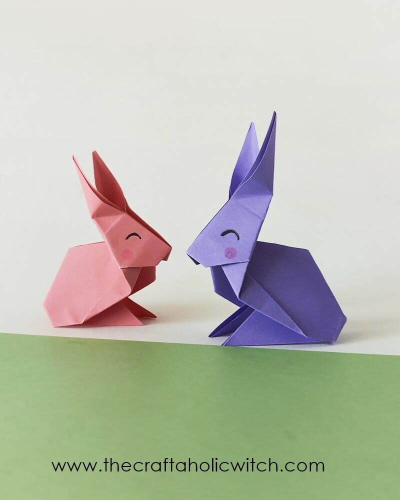 2 Ways to Make Origami Bunny (Rabbit) - Instructions + Video | The ...