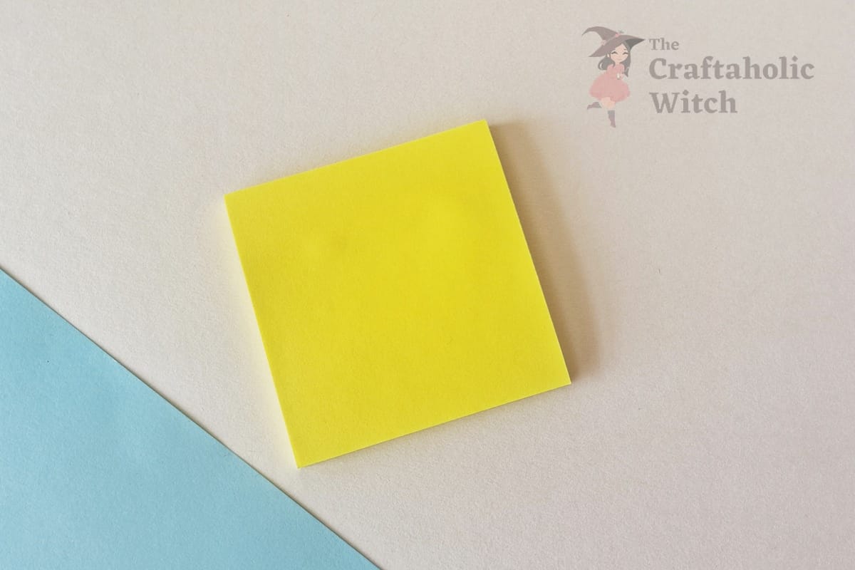 How to Make a Heart Out of a Sticky Note in 3 Minutes +Video | The ...